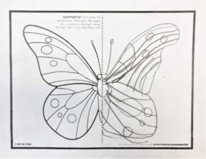 Monarch Butterfly Art Lesson for kids - Leah Newton Art